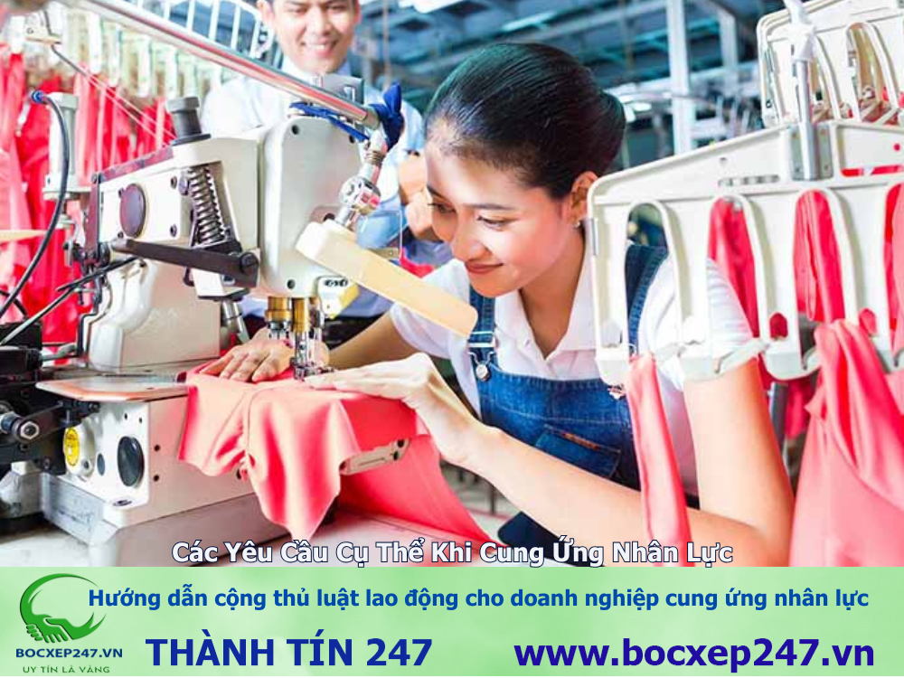 Hướng dẫn cộng thủ luật lao động cho doanh nghiệp cung ứng nhân lực (11/2025)